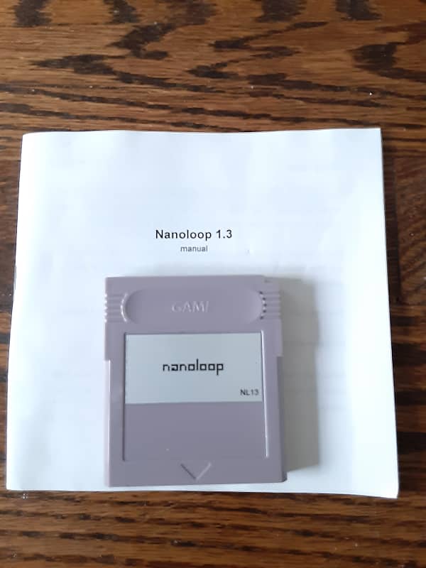 Nanoloop Nanoloop 1.3 Chiptune Gameboy Step Sequencer | Reverb