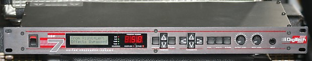 Digitech GSP 7 Guitar Multi Effects Processor Preamp Rare | Reverb