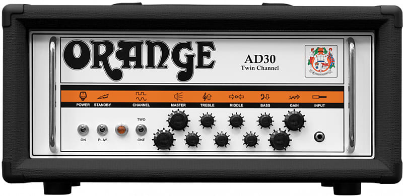 Orange AD30 Tube Guitar Amp Head - Black | Reverb Canada