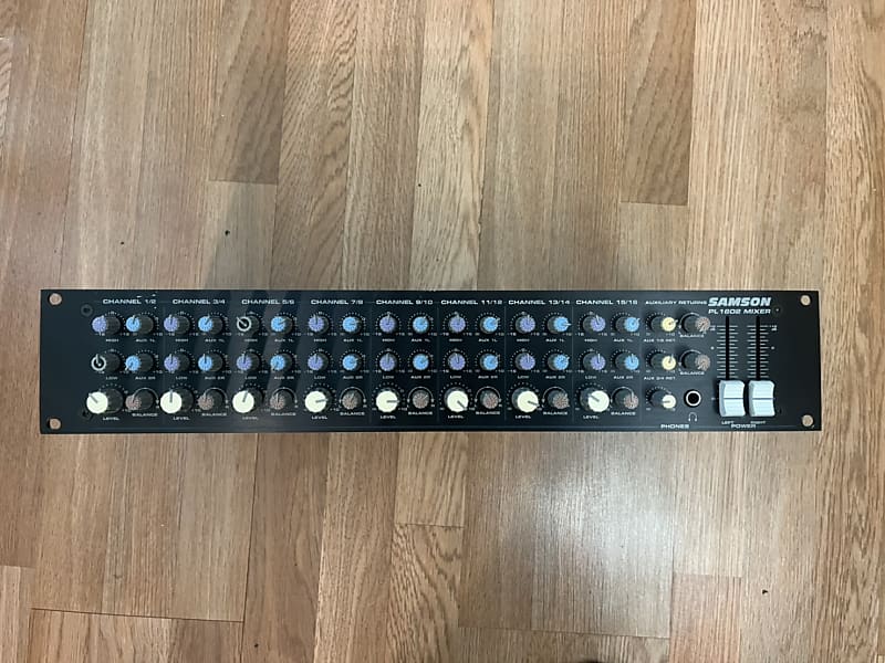 PL1602 - 16 Channel Rack-mountable Line Mixer | Reverb