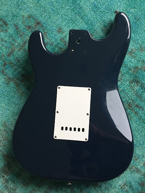 Squire Stratocaster 2011 Navy Blue | Reverb UK