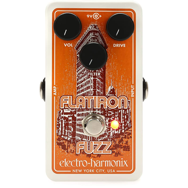Electro-Harmonix Flatiron Fuzz Classic Op-Amp Powered | Reverb