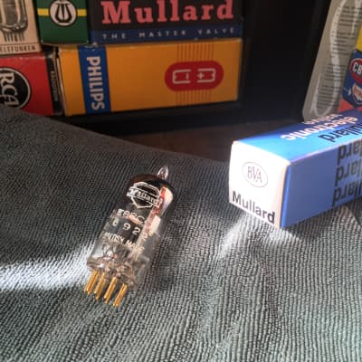 2 nos philips e188cc gold pin audio tubes, warm tone dutch | Reverb