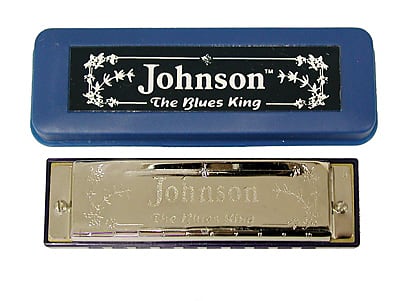 Johnson Blues King Harmonica-Key of E | Reverb