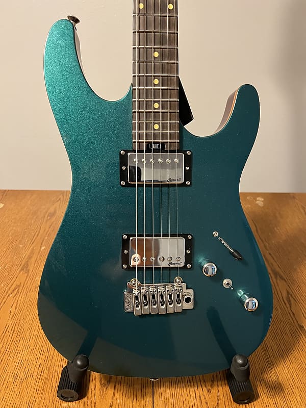 Harley Benton Fusion II HH Pro Series - Ocean Turquoise | Reverb