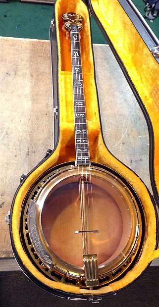 Lyle Plectrum Banjo 1970's Burst finish. Amazingly | Reverb