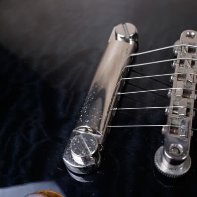 Tokai Love Rock LS142Q 2019 See-Through Black Quilt Top Made | Reverb