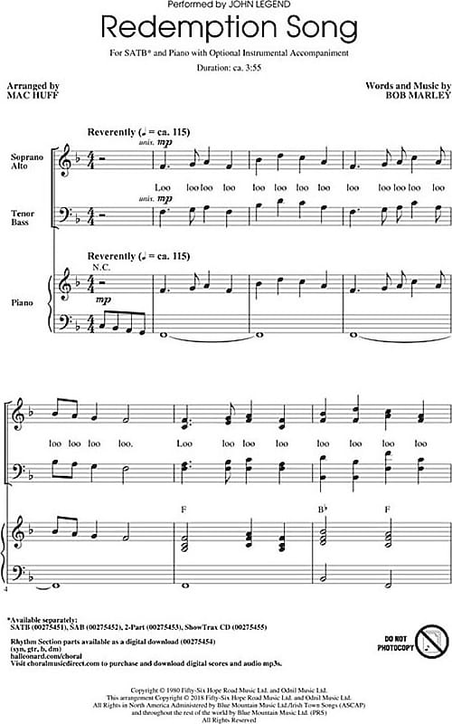 Redemption Song | Reverb