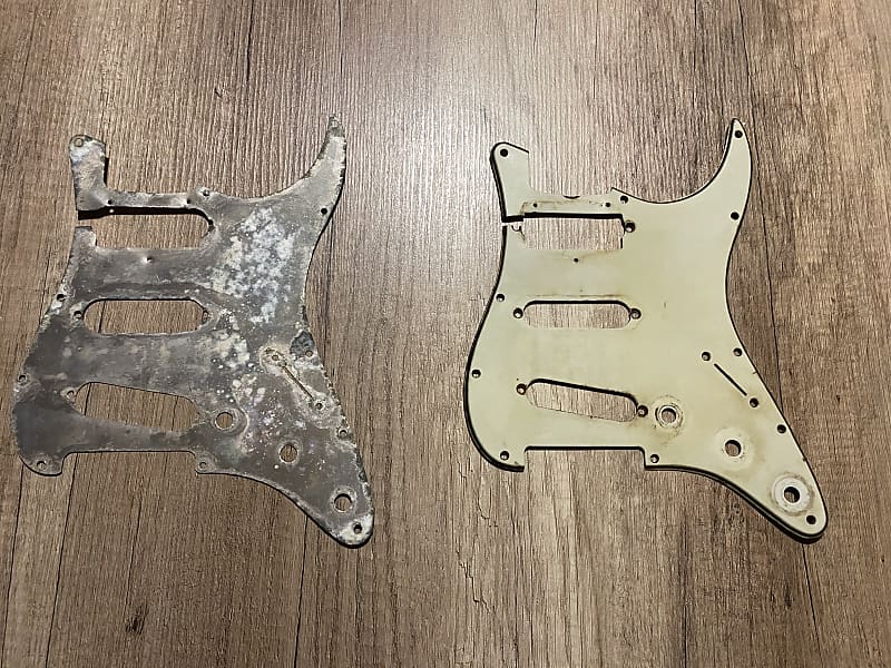Original Fender Pickguard + Shielding Plate from 1963 | Reverb