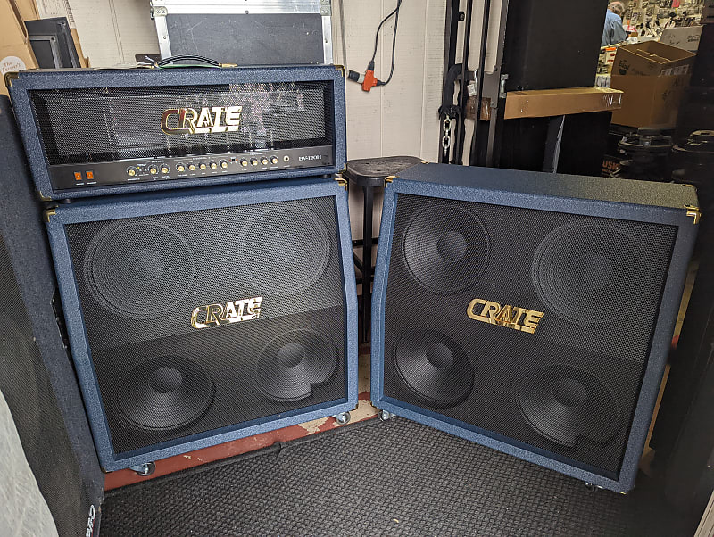 New Old Stock! 1996 Crate Blue Voodoo BV-120H All Tube 100 | Reverb