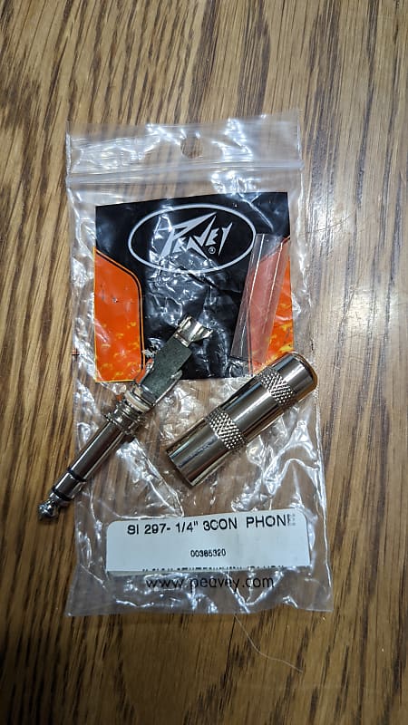 Switchcraft 297 Stereo TRS Male 1/4-Inch Plug, Nickel Finish | Reverb