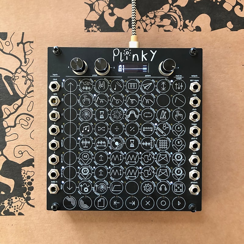 Plinky Plinky REV.2 2021 - Black | Reverb