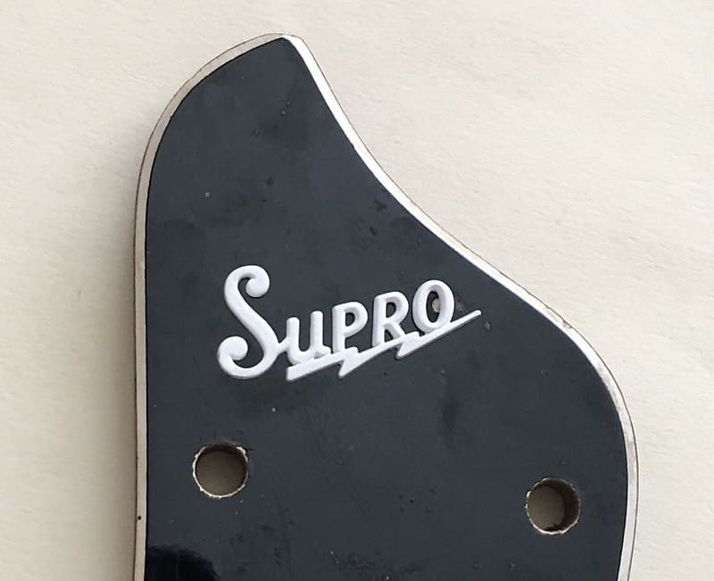 SUPRO GUITAR HEADSTOCK EMBLEM | Reverb