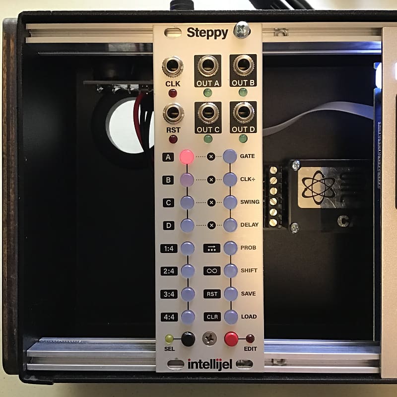 Intellijel Steppy Eurorack Gate Trigger Sequencer Module | Reverb
