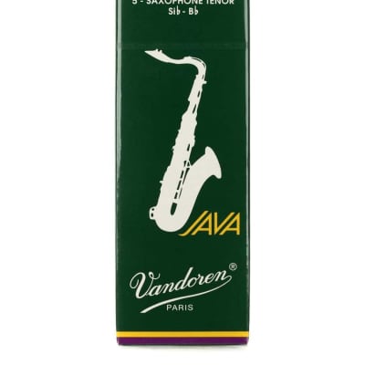 Vandoren SR2735 Java Green Tenor Saxophone Reeds - Strength | Reverb