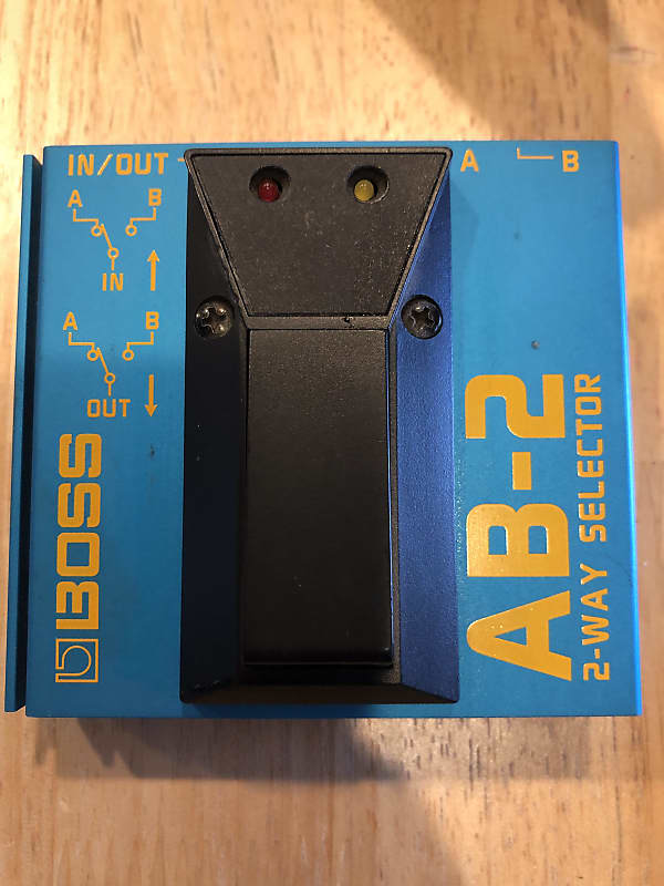 Boss AB-2 2-Way Selector 2007 - Present - Blue | Reverb