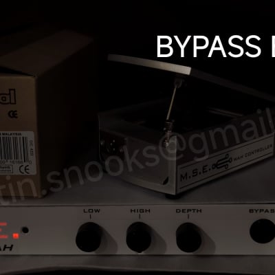 M.S.E. Remote Wah Rack - RW6C Ernie Ball Pedal 2024 | Reverb UK