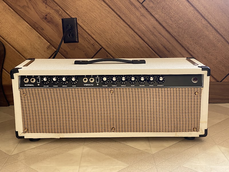 Mojotone Twin reverb hand wired kit 2020 Blonde | Reverb