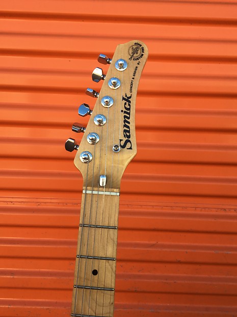 Samick Stratocaster White | Reverb