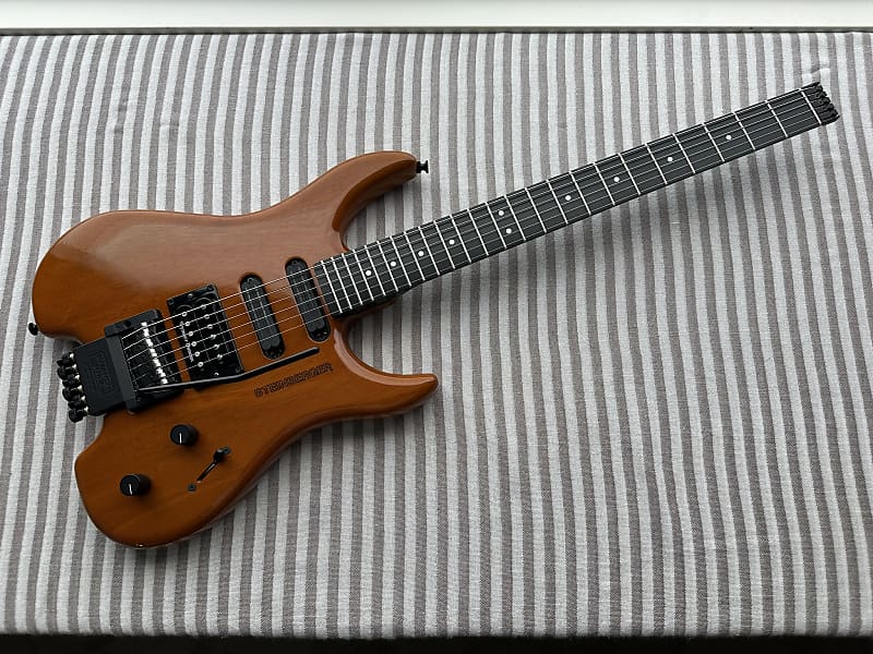 Steinberger GR4 headless guitar, Made in USA, 5-bolt graphite | Reverb