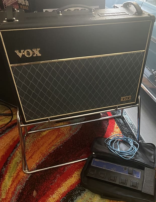 Vox Valvetronics AD 120VTX w-cover, foot controller | Reverb