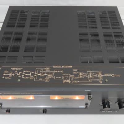 Vintage Hitachi HMA-8300 Stereo Power Amplifier - 200 Watt | Reverb