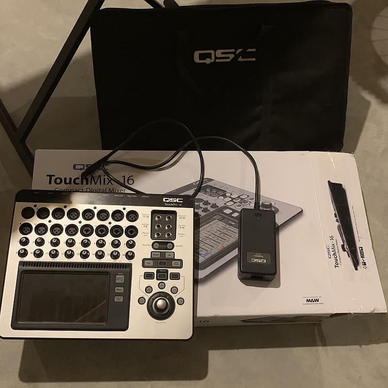 QSC TouchMix-16 20 Channel Compact Digital Mixer | Reverb