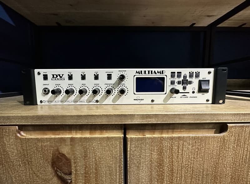 DV Mark Multiamp 3-Channel 500-Watt Guitar Amp Head 2010s | Reverb UK