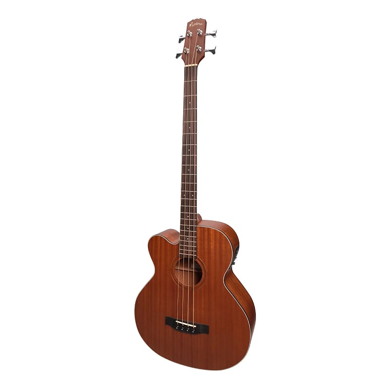 Martinez Natural Series Acoustic Bass Guitar | 4-String | | Reverb