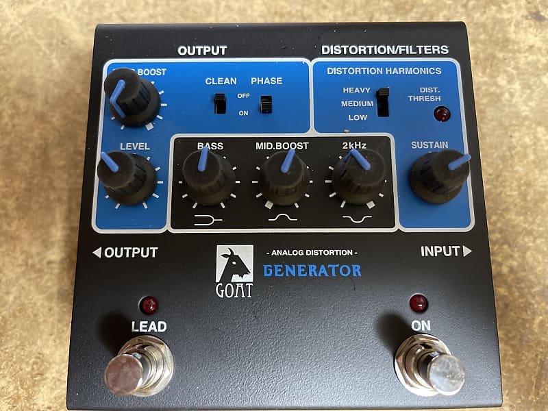 GOAT Distortion Generator 2023 | Reverb