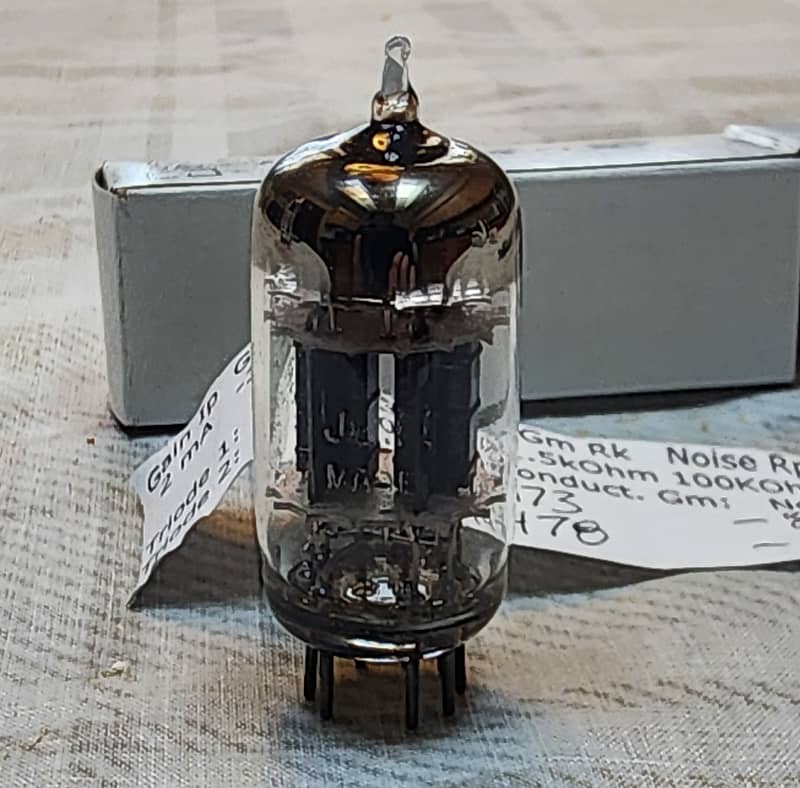 GE 1956 6072 Tube for C12 251 Microphone - [] Getter, 3 Mica, | Reverb