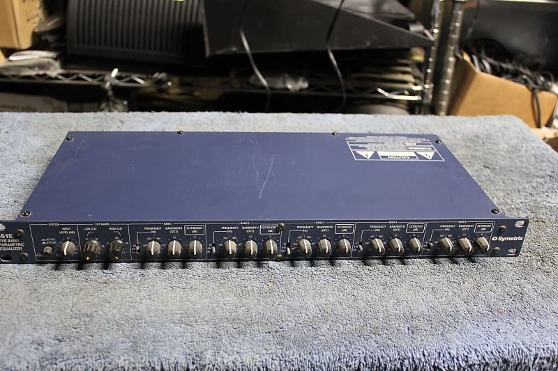 Symetrix 551E/ Parametric EQ 5 Band | Reverb