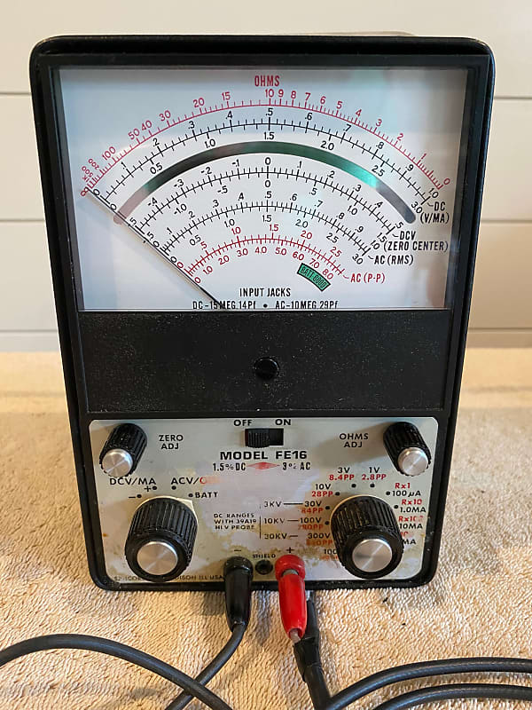 Sencore Model FE16 1960's Field Effect Meter | Reverb