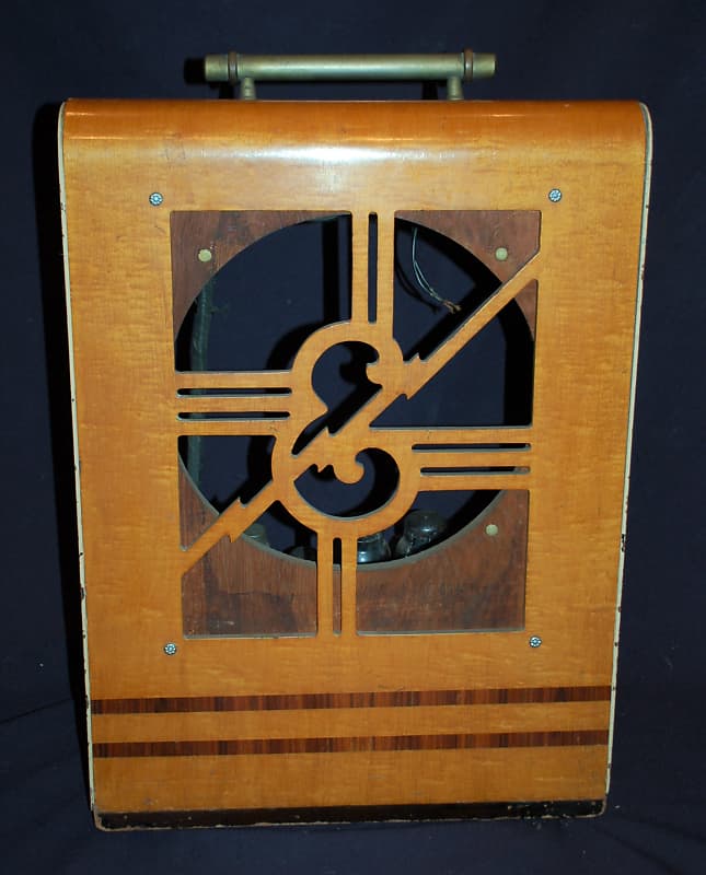 1939 Epiphone Electar Zephyr Amplifier w/Original 12 Inch | Reverb