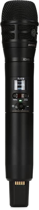 Shure SLXD2/K8B Wireless Handheld Microphone Transmitter with | Reverb