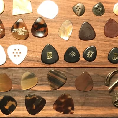 Antique Japanese Bachi / 100% Genuine Tortoiseshell Pick / | Reverb