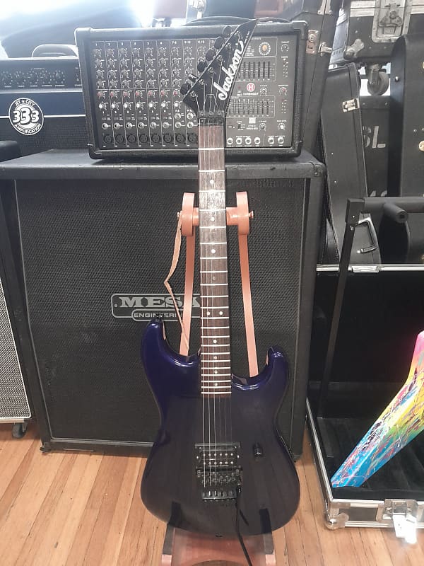 Jackson Super Strat Single Pick Up 1987/8 Cobalt Blue | Reverb