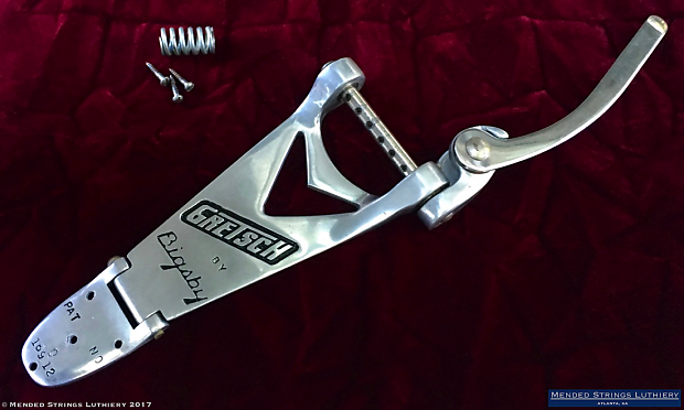 1959 Gretsch 6120 Bigsby B-6 Vibrato Tailpiece Pat No Hinge | Reverb