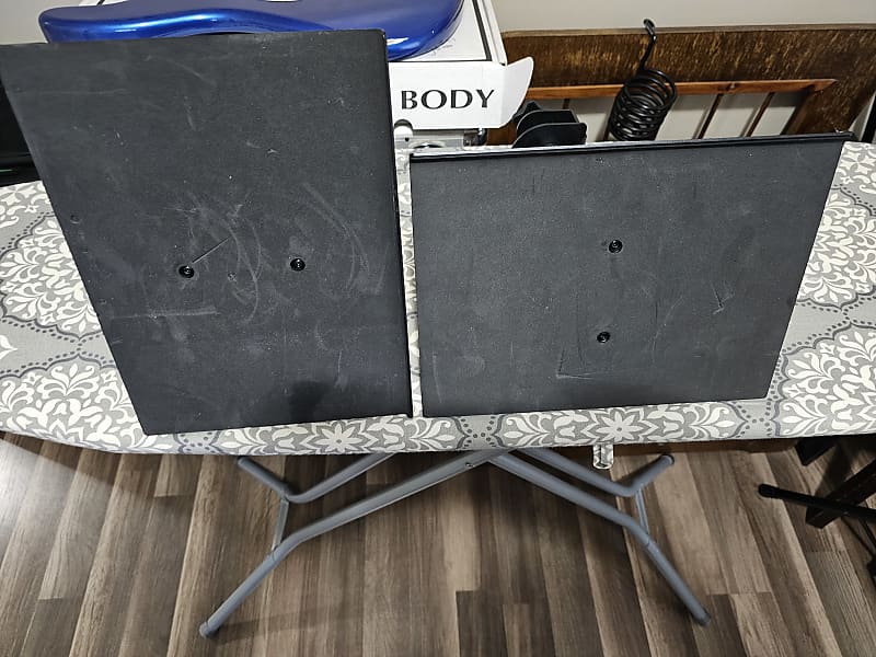 Gator Frameworks Desk mount speaker stands - Black | Reverb