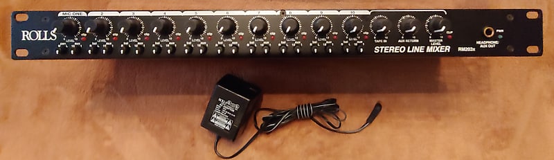 ROLLS RM203x 10 Channel Stereo Line Mixer | Reverb