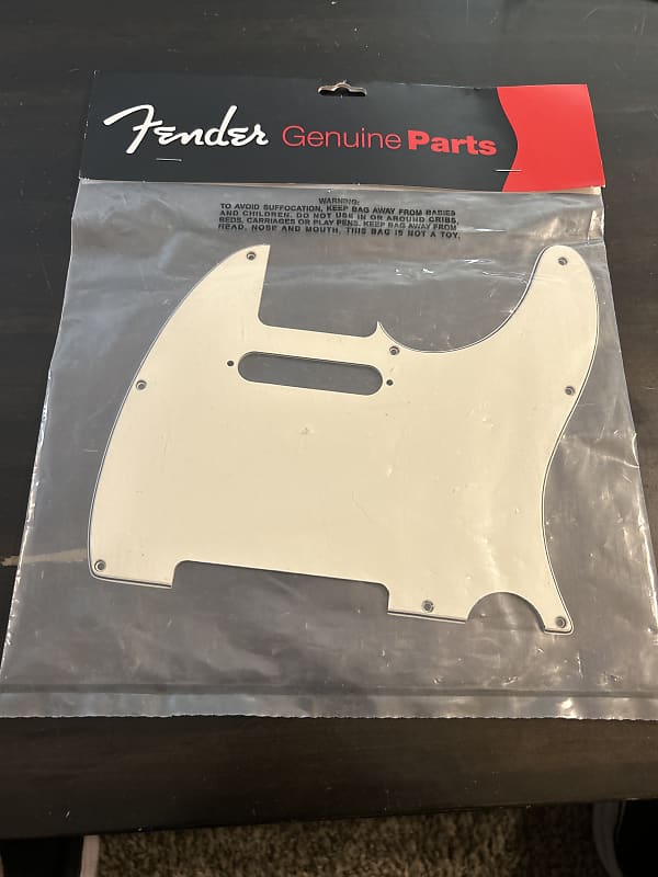 Fender Telecaster pickguard - White | Reverb