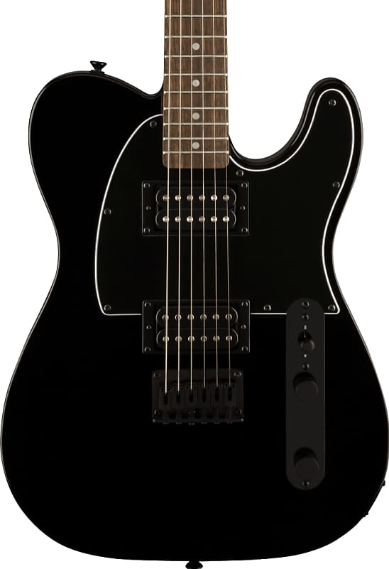 Squier FSR Affinity Telecaster HH Electric Guitar - Black | Reverb