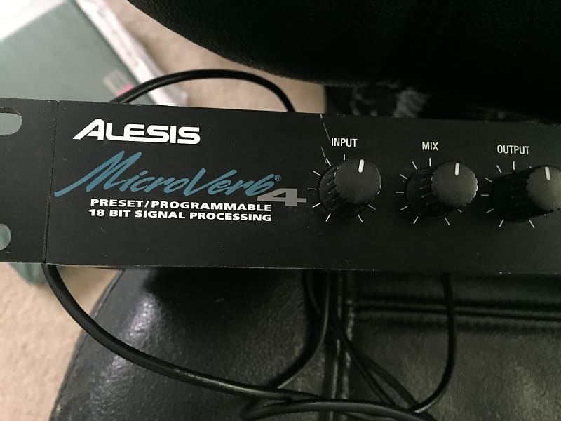 Alesis MicroVerb 4 1997 Black | Reverb
