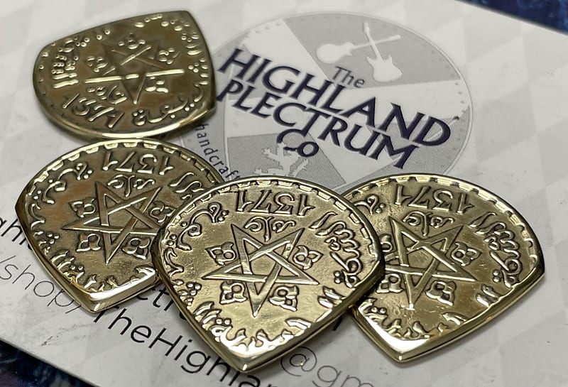 The Highland Plectrum Co. One Morocco 10 Franc (Small) Coin | Reverb