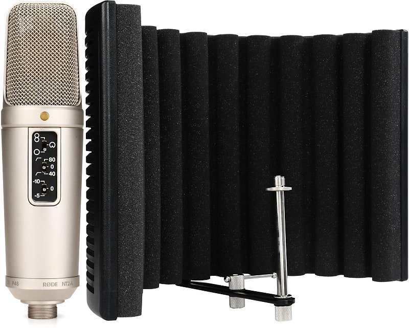 Rode NT2-A Large-diaphragm Condenser Microphone Bundle with | Reverb