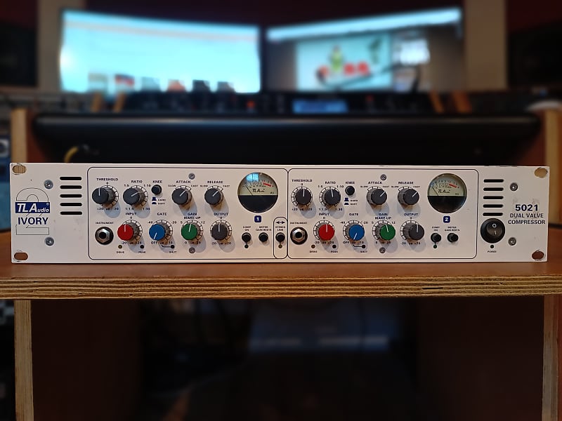 TL Audio C-5021 Ivory 2 stereo linked dual mono valve | Reverb