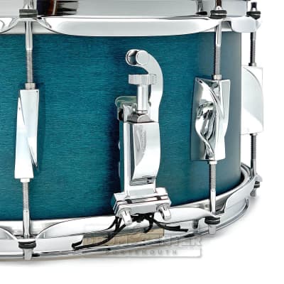 Canopus Yaiba Maple Snare Drum 14x6.5 Indigo Matte Lacquer | Reverb UK