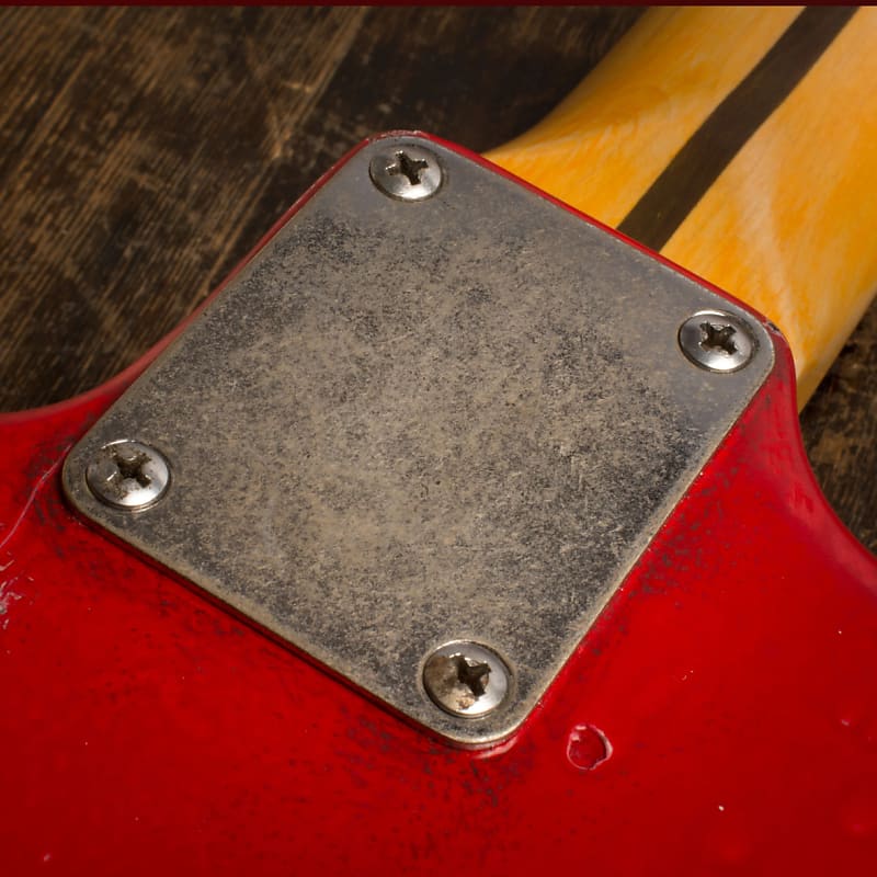 StewMac Relic Chrome Neck Mount Plate (for Fender guitars and | Reverb