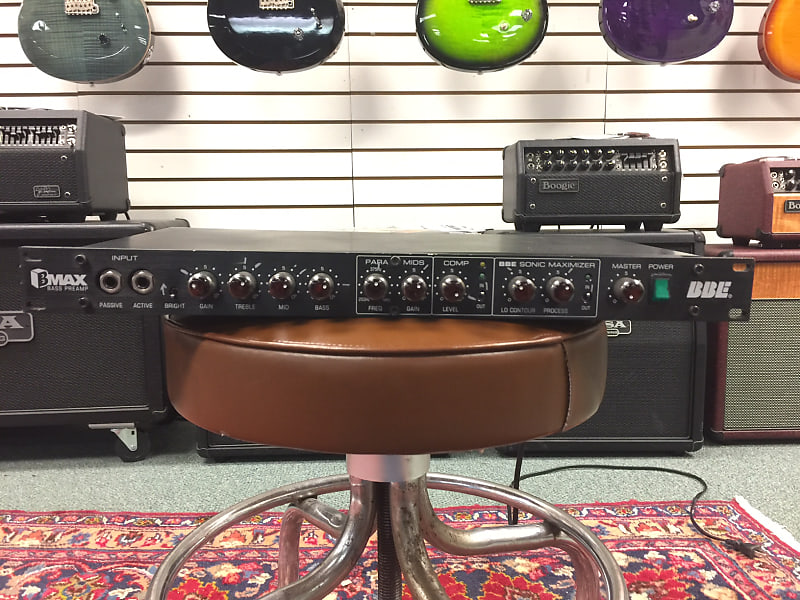 BBE BMAX Bass Solid State Guitar Preamp Black | Reverb