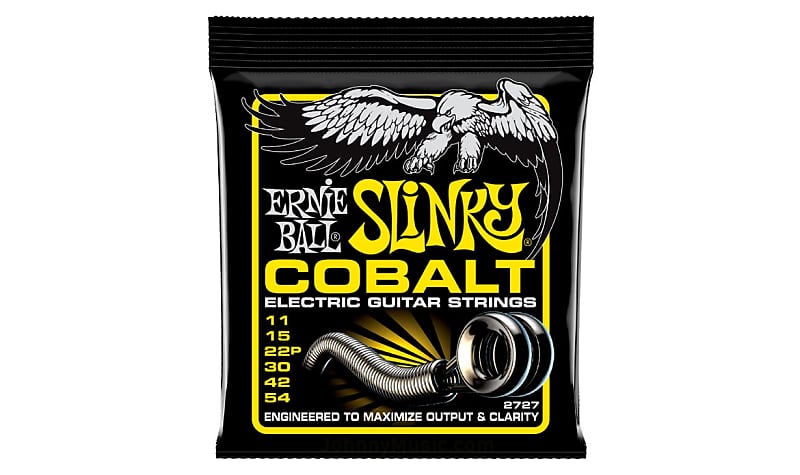 Beefy Slinky Cobalt Electric Guitar Strings 11-54 Gauge Set | Reverb